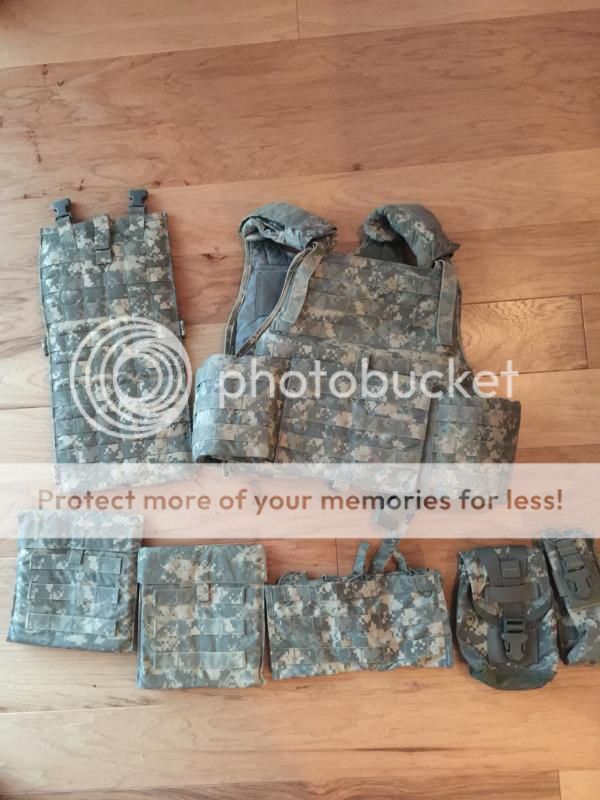 WTS Eagle Industries Plate Carrier MBAV w/ M97 Soft Armor L/XL UCP w ...
